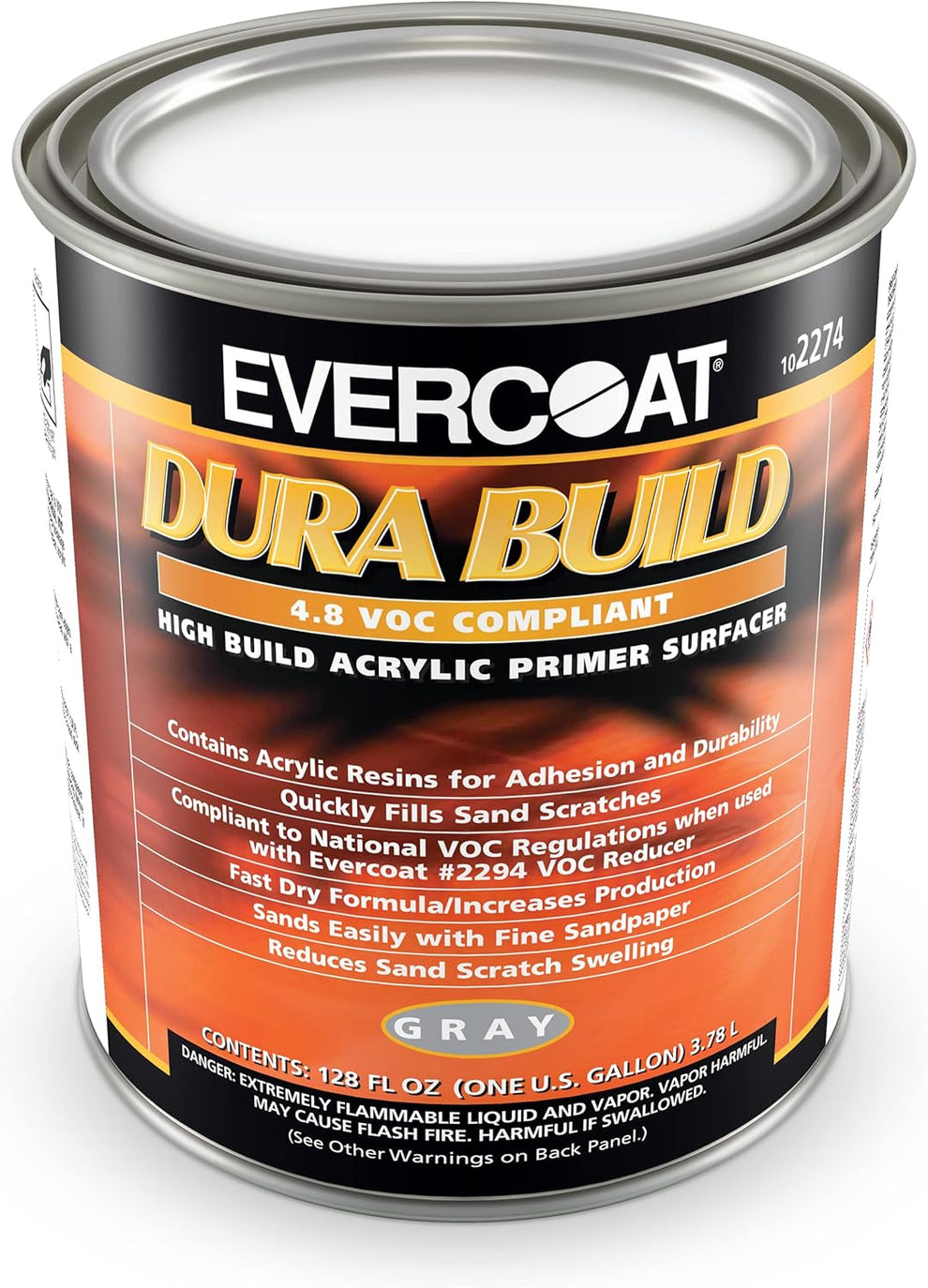 Evercoat Dura Build Gray Primer (128 Fl. Oz) (102274) – Warehouse9000