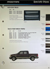 Prostripe Newest Pinstripe, Vinyl Product Catalog and color Guide V.63 ...