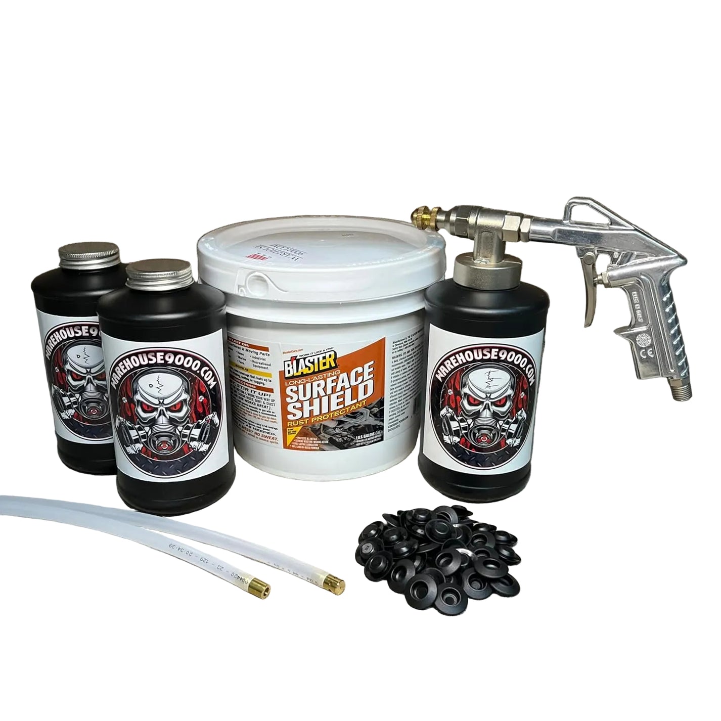 Gallon PB Blaster Surface Shield, with Pro Undercoating Spray Gun, 2 W ...