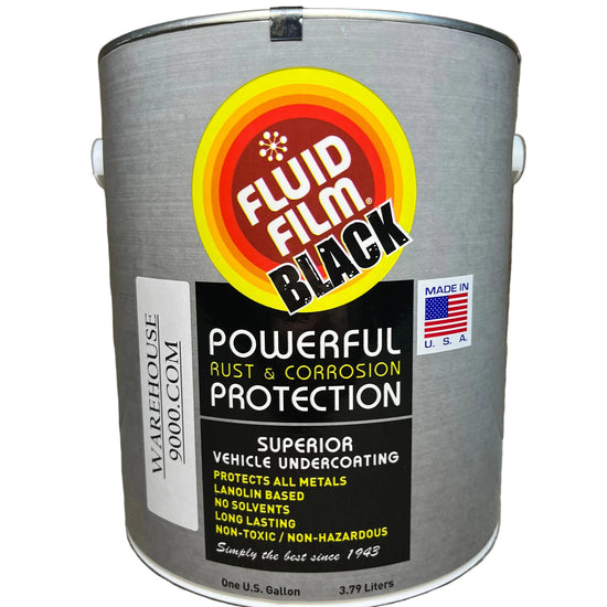 Gallon Fluid Film Black, Pro Undercoating Spray Gun, 2 Wands, 3 Quart ...