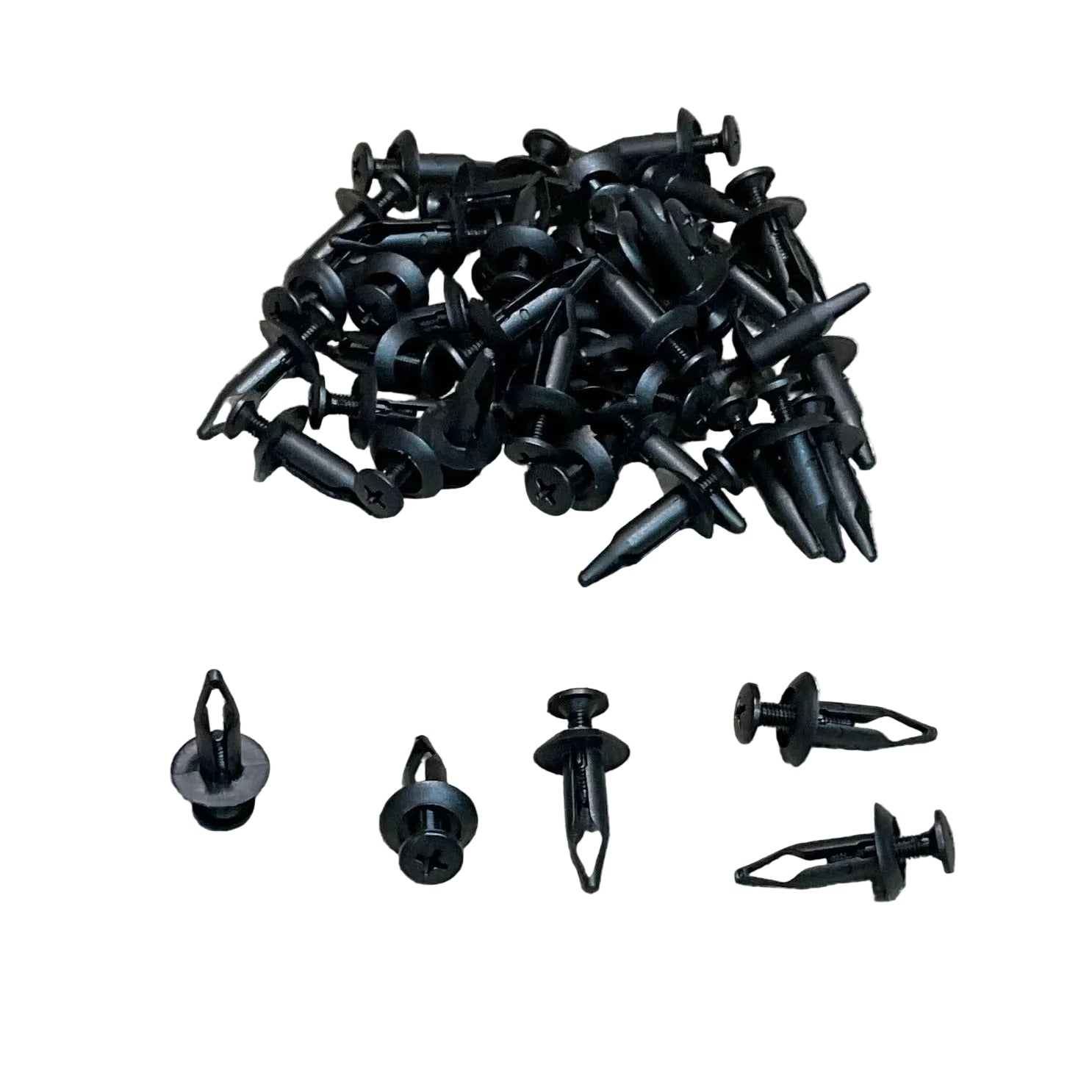 50 Push Type Retainers Auveco 14992 Ford OEM :N803946S Chrysler OEM: 6 ...