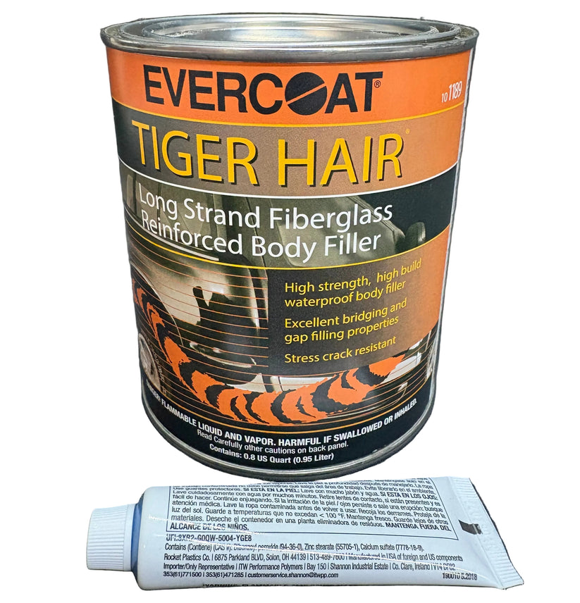 Evercoat Tiger Hair Long Strand Fiberglass Reinforced Filler - Waterpr ...