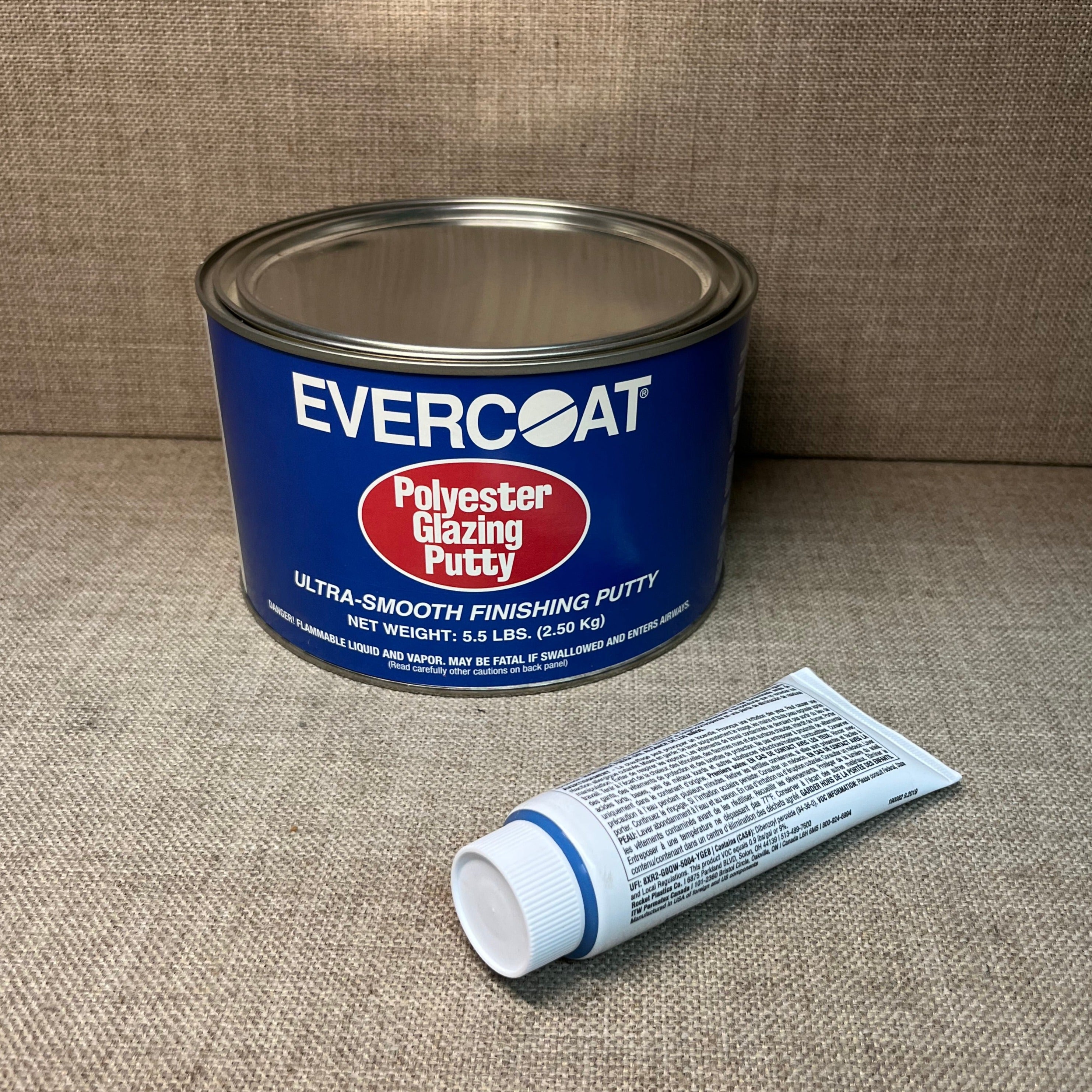 Evercoat Polyester Glazing Putty (100407) with Hardener (5.5 lbs ...