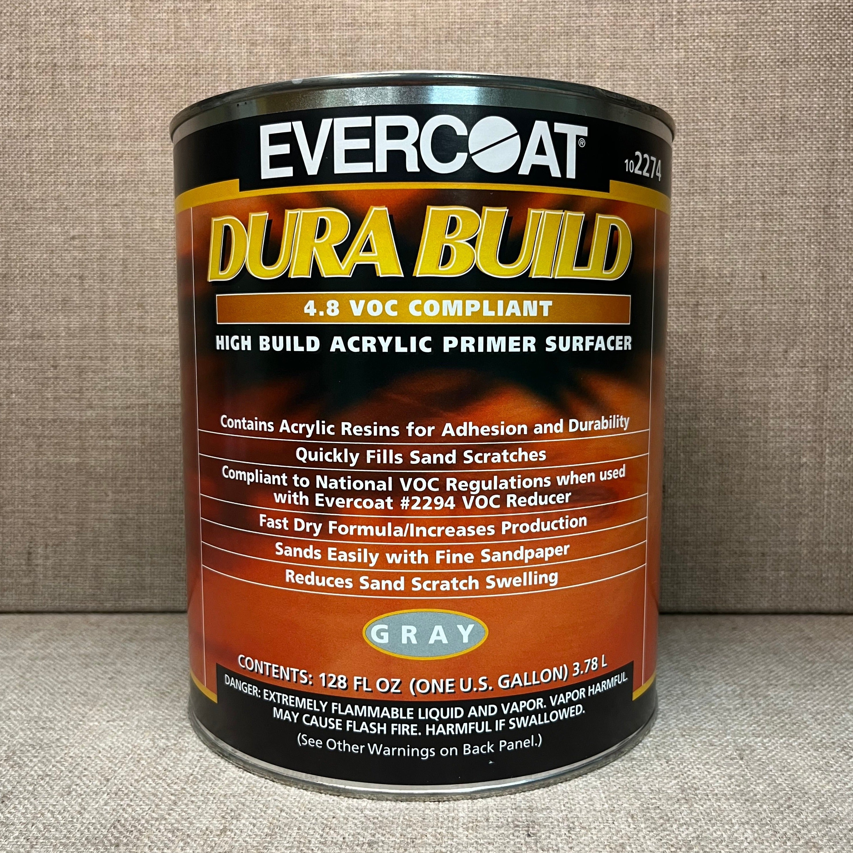 Evercoat Dura Build Gray Primer (128 Fl. Oz) (102274) – Warehouse9000