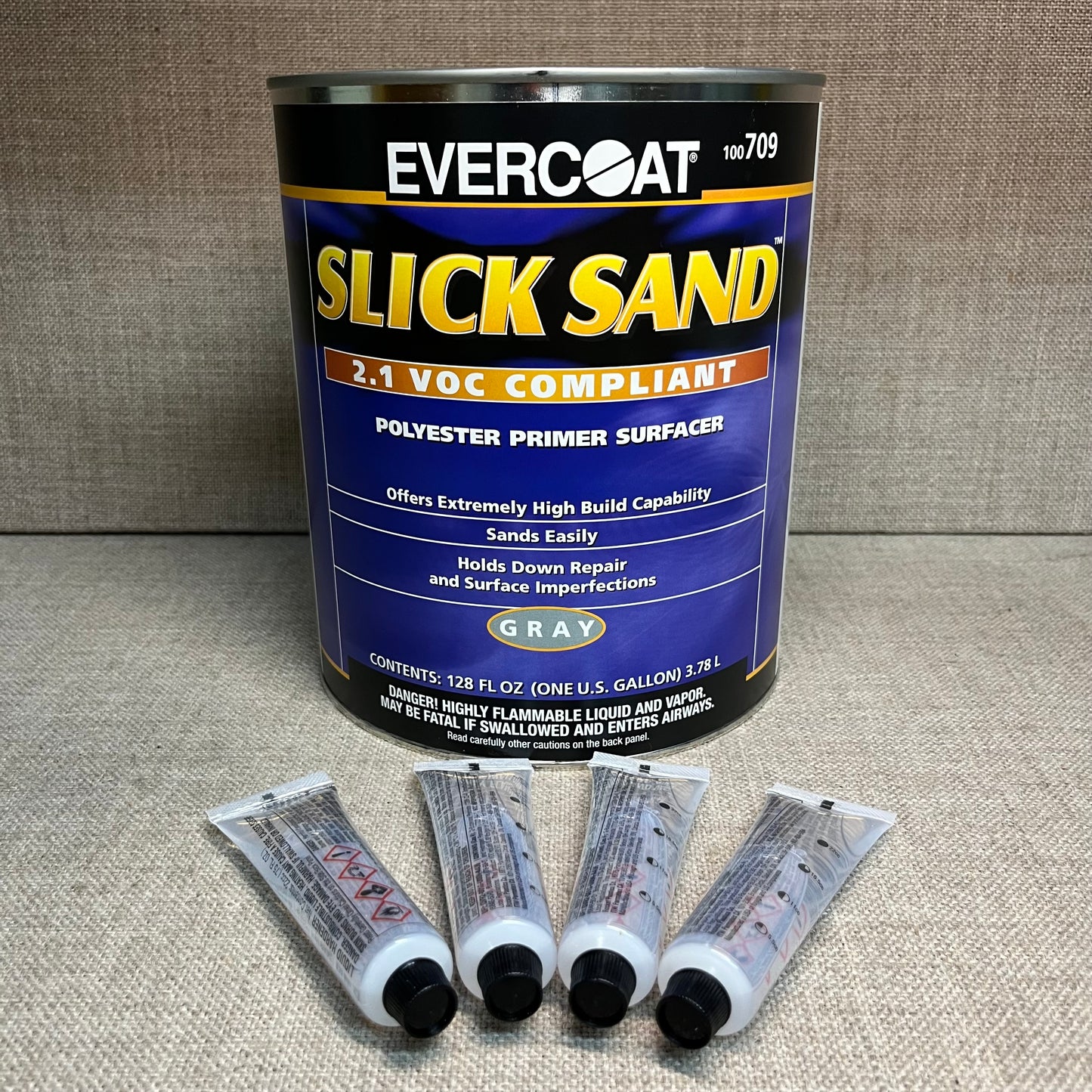 Evercoat Slick Sand Polyester Primer Surfacer (128 Fl. oz) with Harden ...