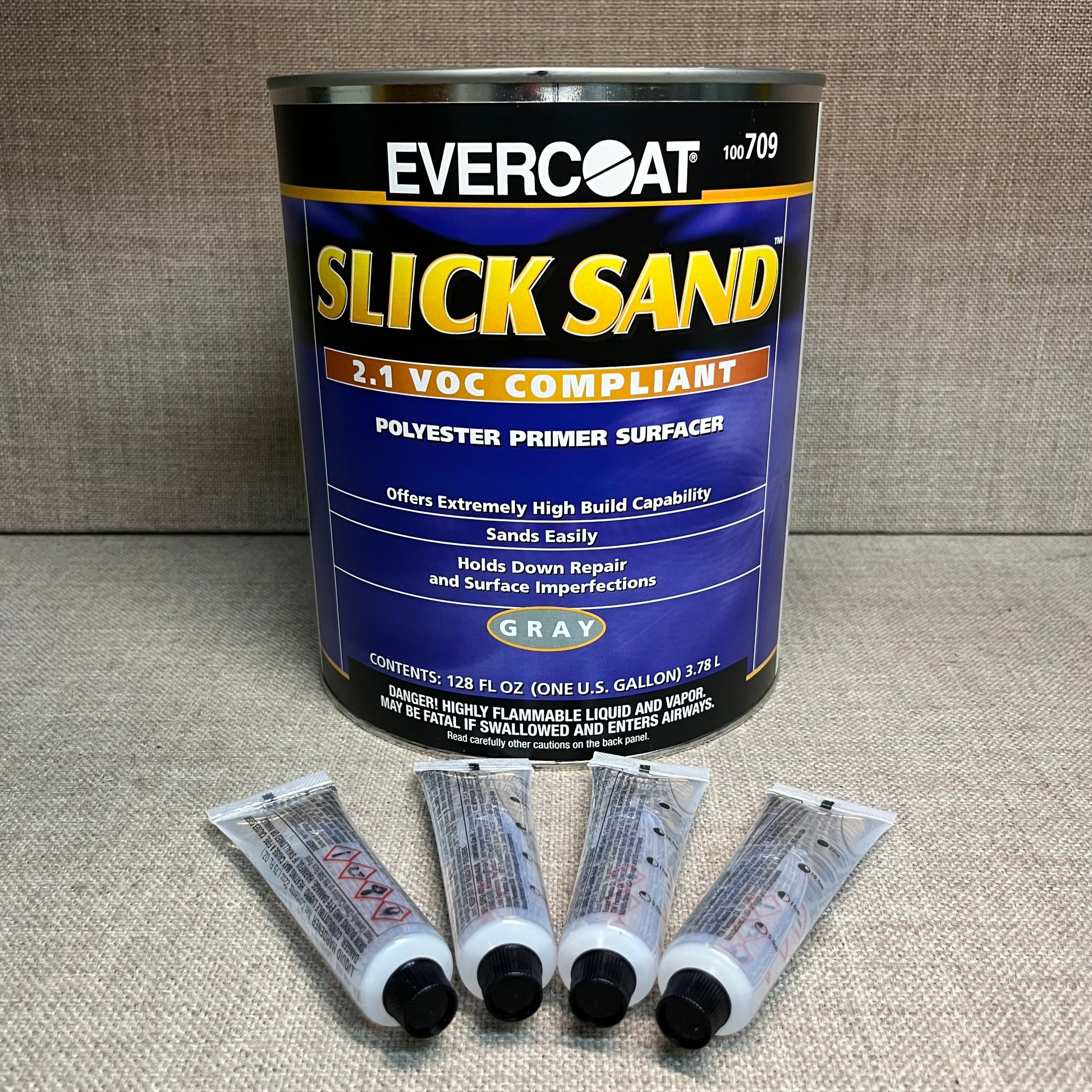 Evercoat Slick Sand Polyester Primer Surfacer (128 Fl. oz) with Harden ...