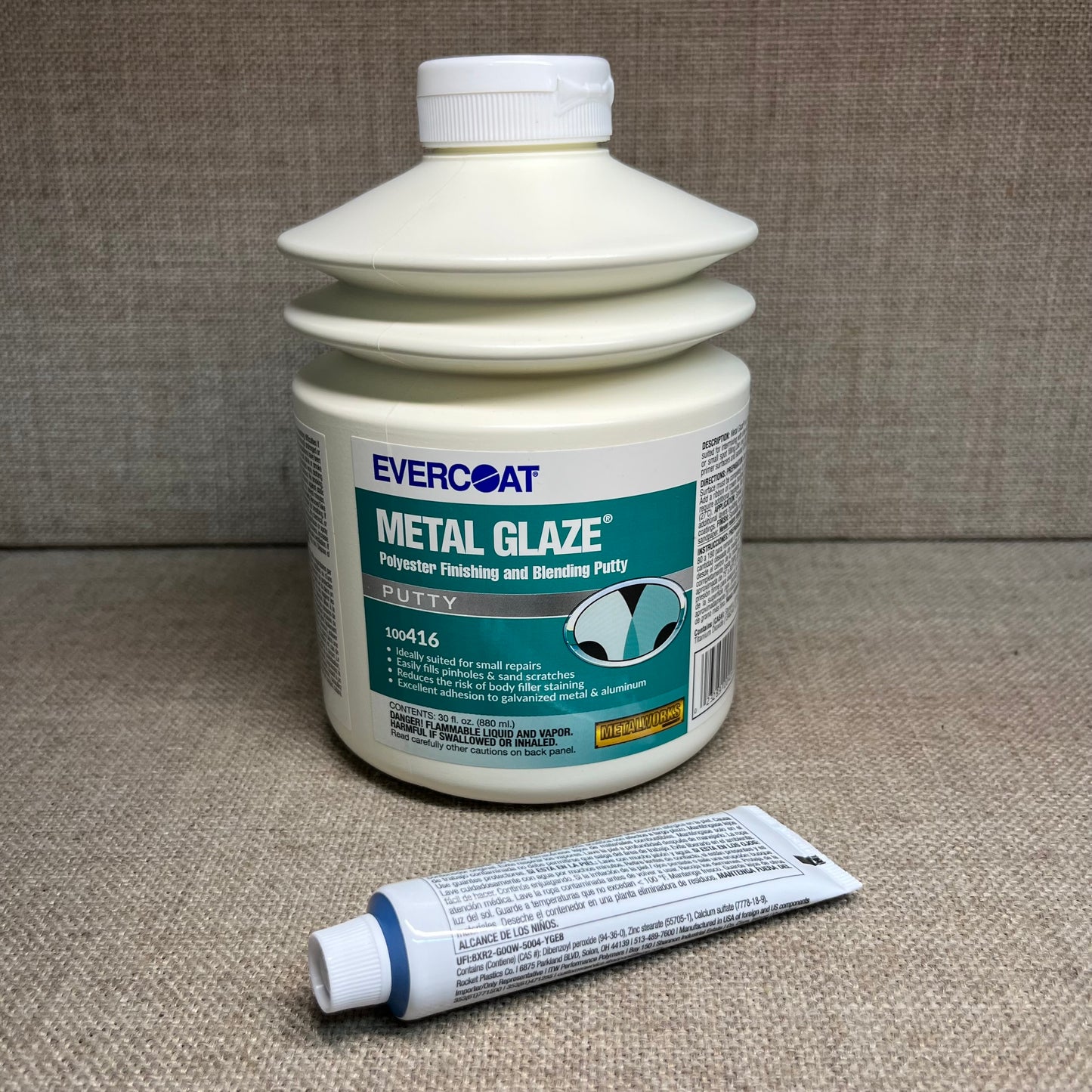 Evercoat Metal Glaze Polyester Finishing and Blending Putty (30 fl. oz ...