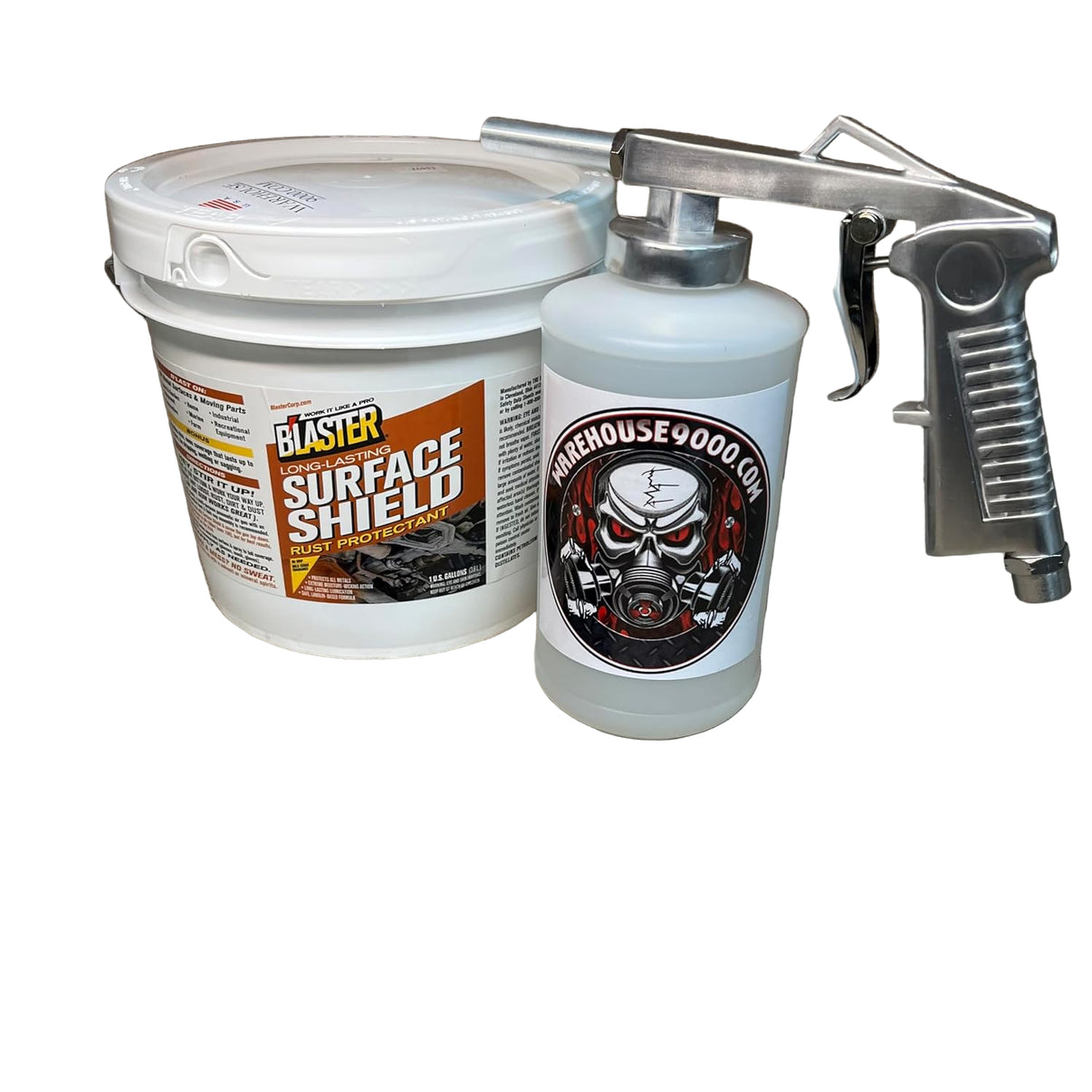 Gallon PB Blaster Surface Shield, Standard Undercoating Spray Gun, 1 W ...