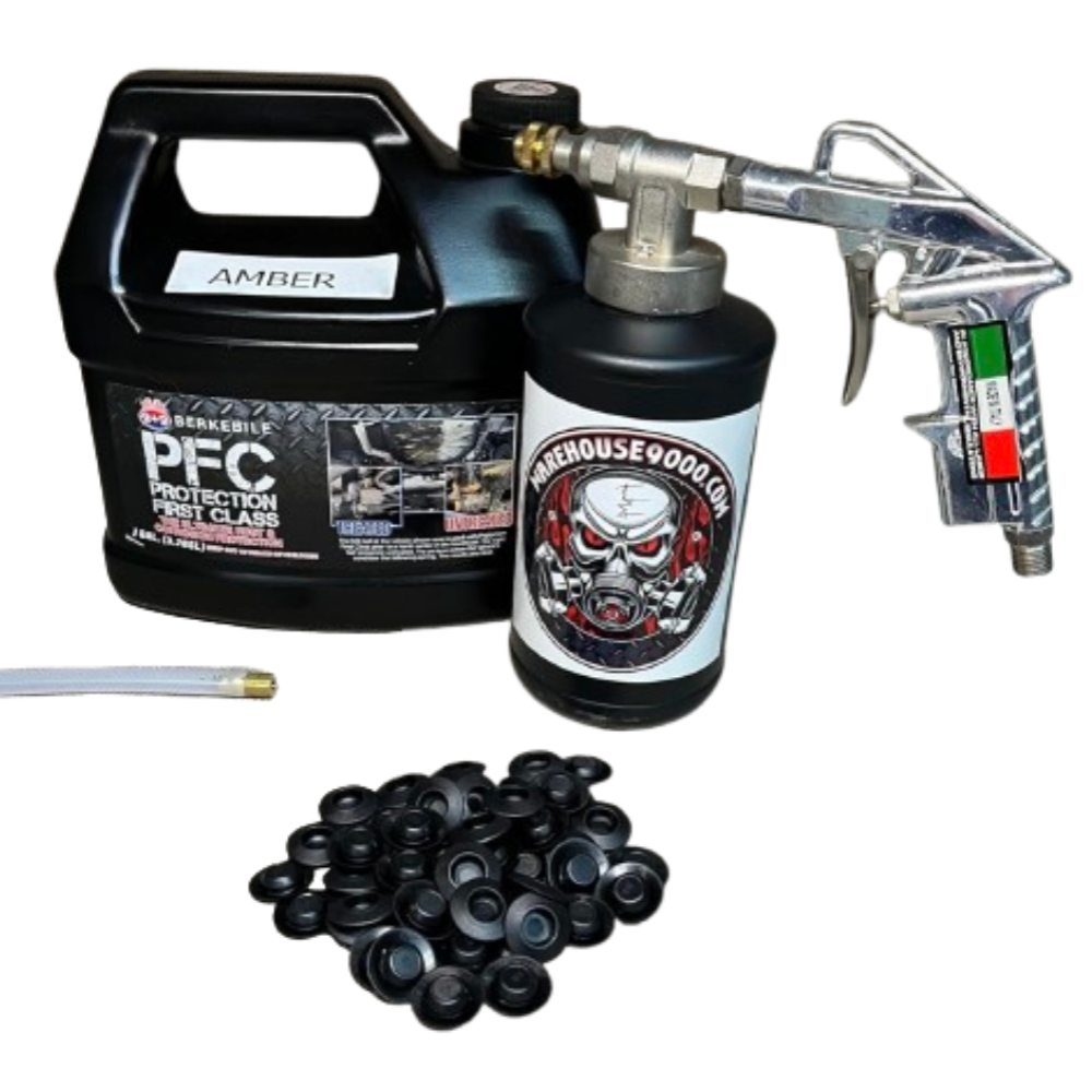 PFC Amber Pro Undercoating Gun - Straight Wand Kit (1 B Quart Bottle ...